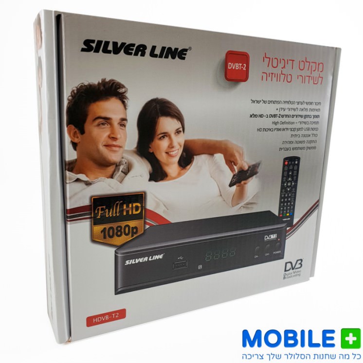 ממיר עידן+ DVBT2 HD - חברת Silver Line | בסיטונאות