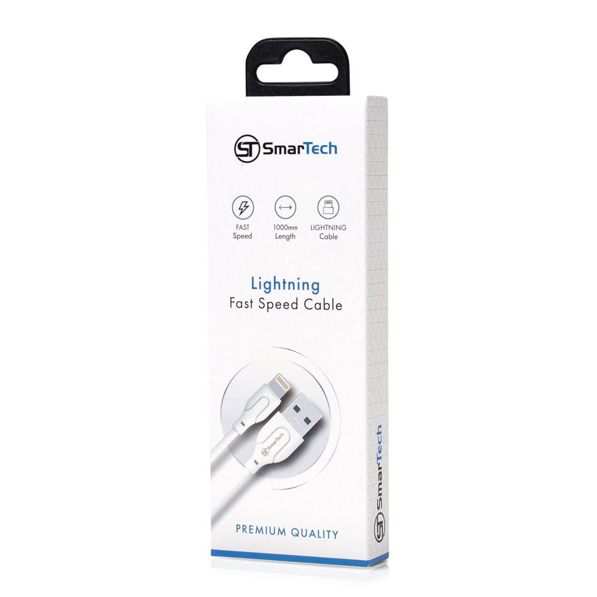 כבל Lightning למכשירי אפל דגם V151 מבית SmarTech באורך 2 מטר - עמידות ...