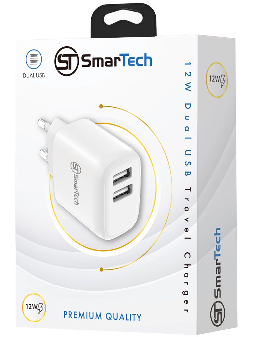 מטען קיר 12W - דגם STTC12W-DO מבית SmarTech | בסיטונאות