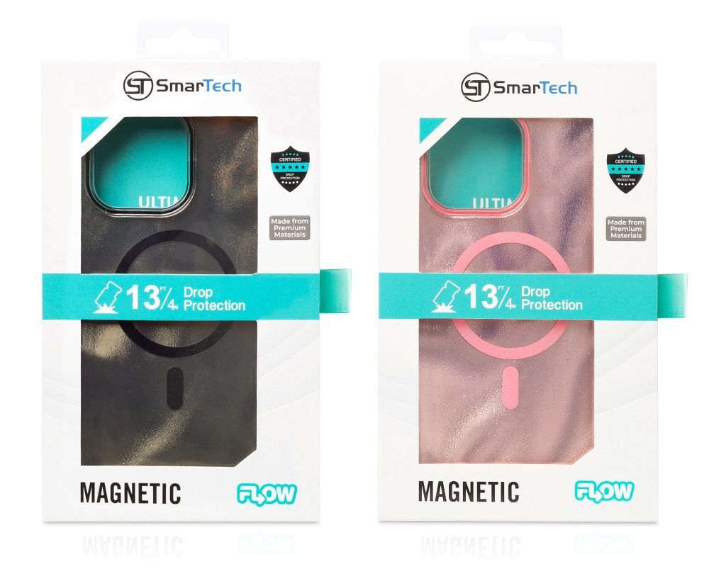 x5 מגן MAGNETIC FLOW לאייפון 14 פרו מקס - חברת SmarTech | בסיטונאות