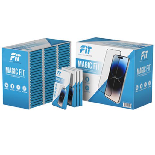 סטנד מגני זכוכית מלאה חדשני MAGIC FiT | בסיטונאות
